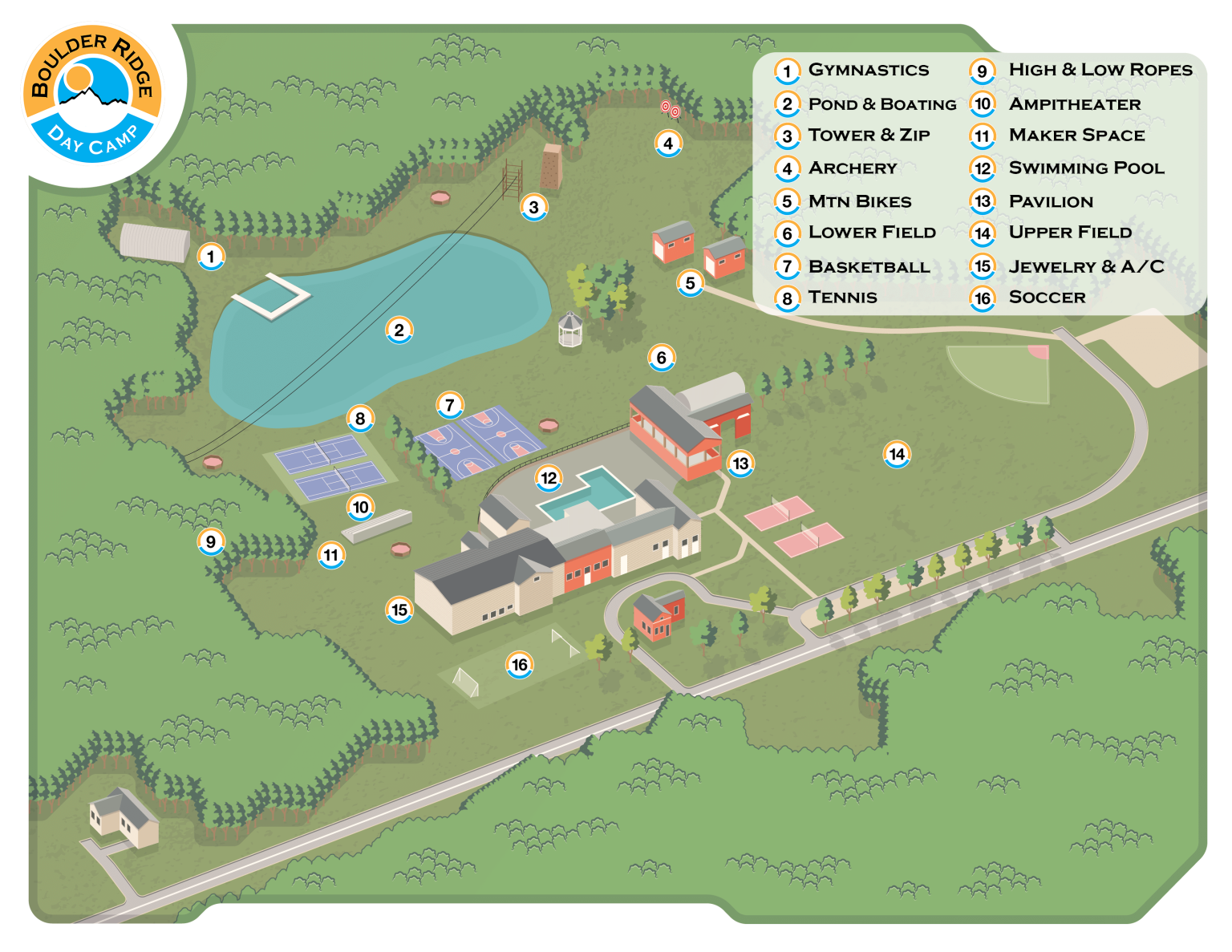 Camp Info - Boulder Ridge Day Camp